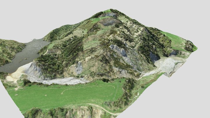Landslide-dam 3D models - Sketchfab