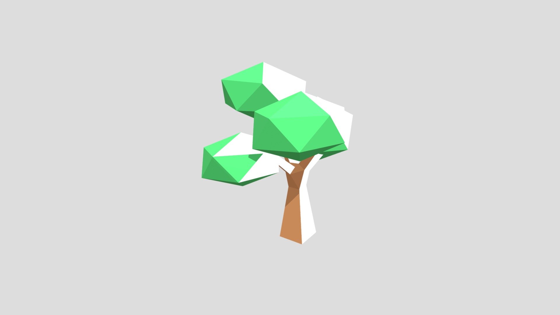 Low-ploy tree - Download Free 3D model by andersdoof [7d59068] - Sketchfab