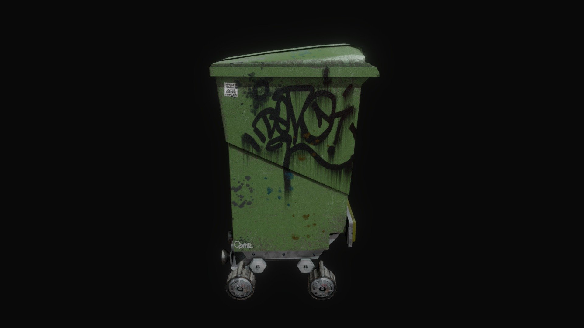 bin bot - 3D model by smllns [7d59b0a] - Sketchfab