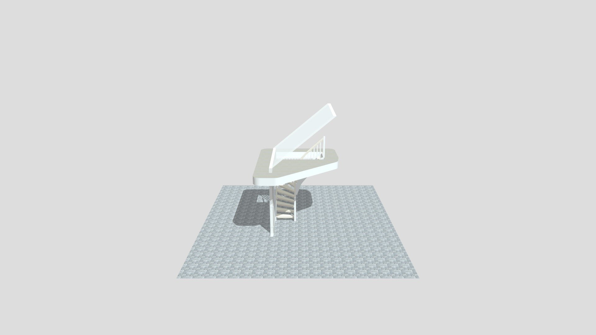L-trappa - 3D model by Snickeri Stark (@MartinStark) [7d59e80] - Sketchfab
