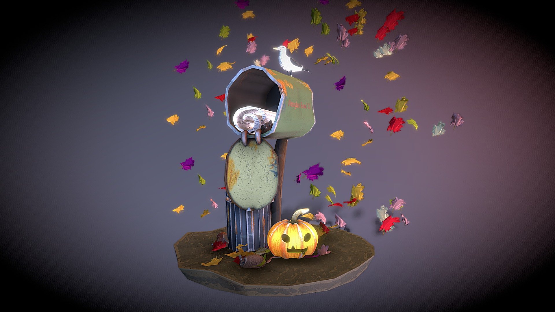 Letterbox - 3D model by Mysticartdesign [7d5a3a5] - Sketchfab