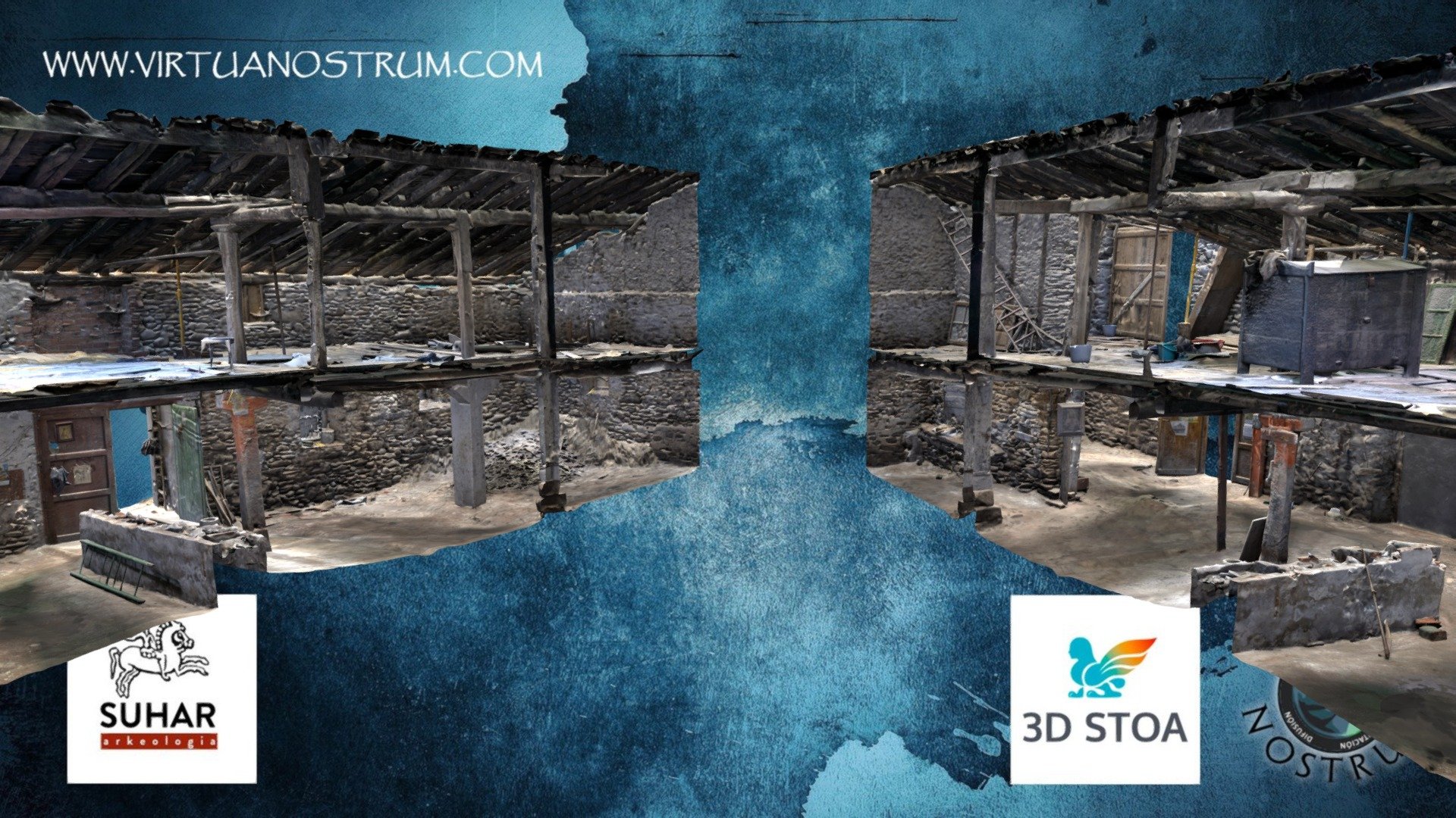 Interior Baserri Telleri (Beasain, Euskadi) - 3D model by virtuanostrum ...