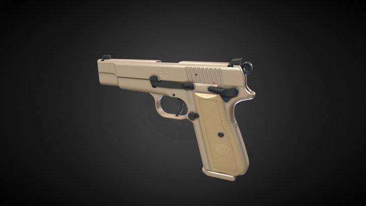 Handgun 3D models - Sketchfab