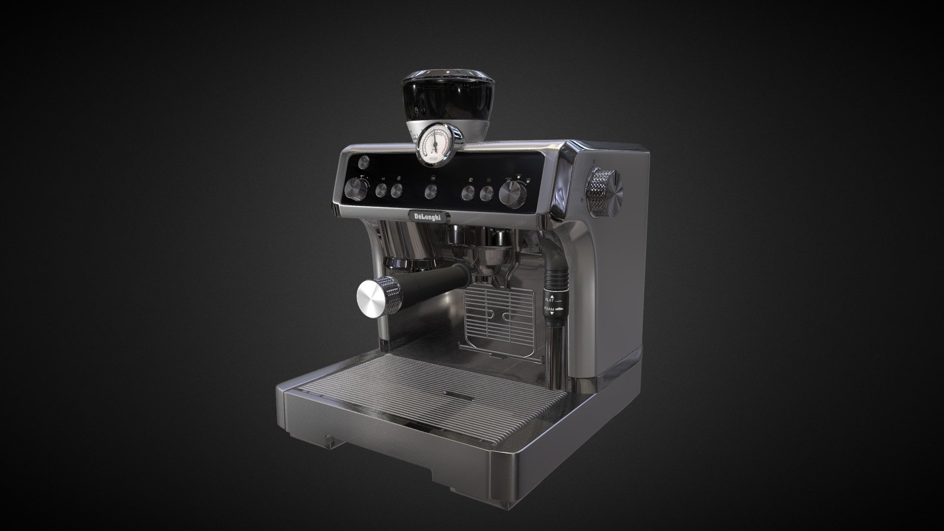 espresso_machine - 3D model by Kabirkr04 [7d60745] - Sketchfab