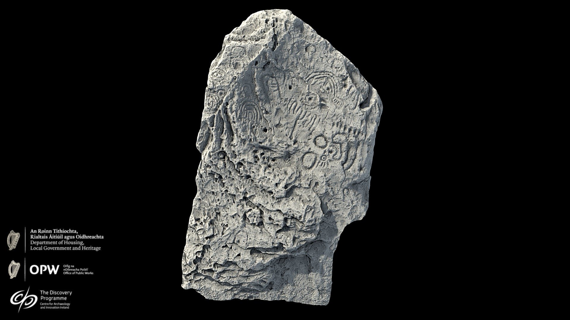 Orthostat C15, Cairn T, Loughcrew (Stone) - 3D model by The Discovery ...