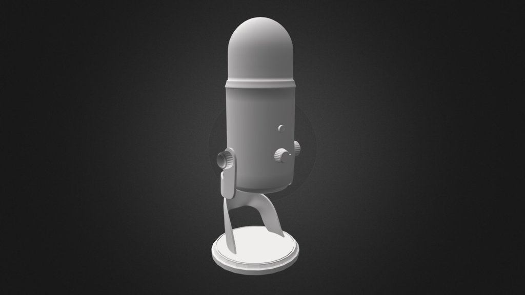 Microphone - 3D model by KingOrkish [7d60fd4] - Sketchfab