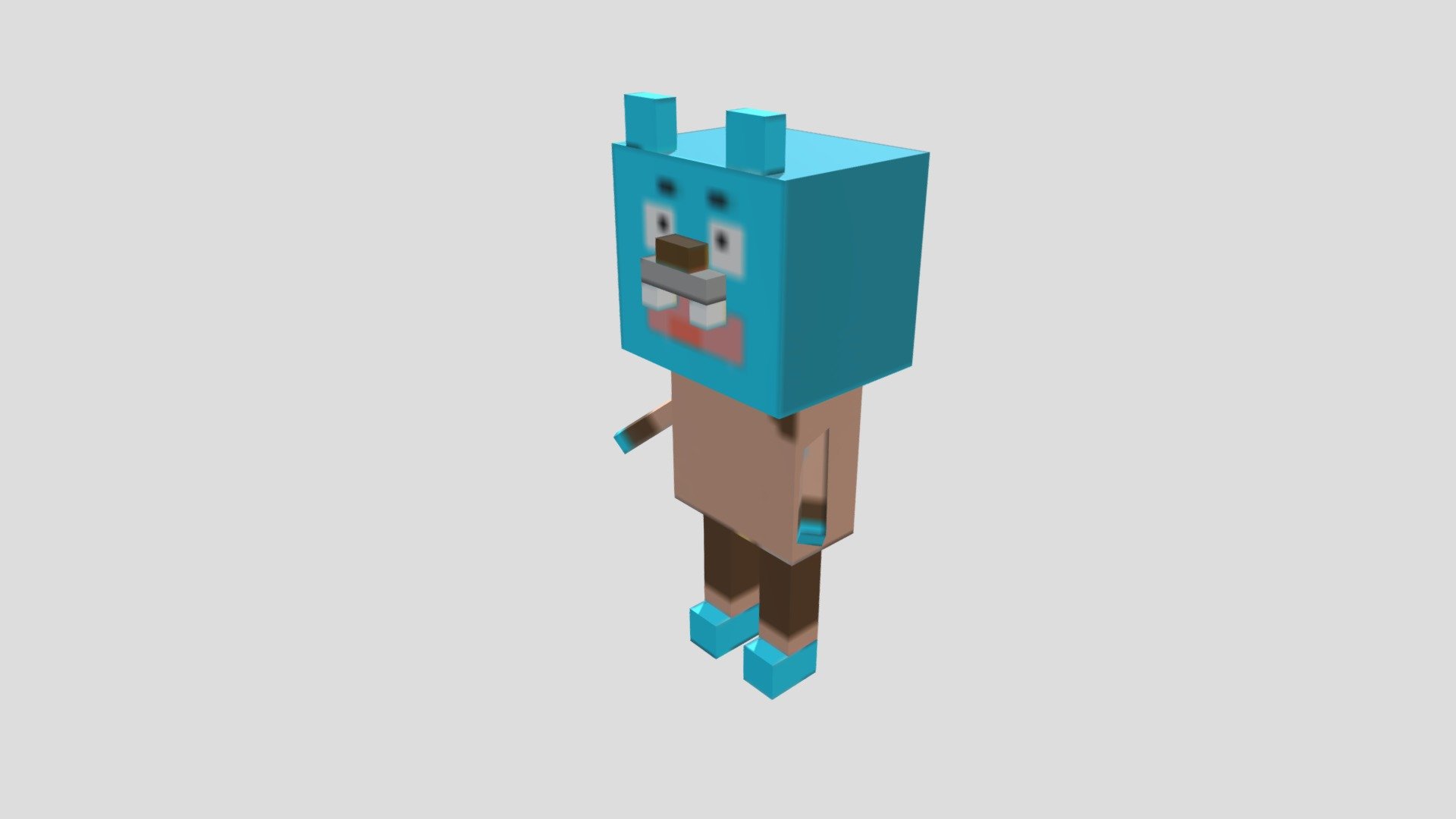 Gumball - 3D model by sasuked61 [7d61cdd] - Sketchfab
