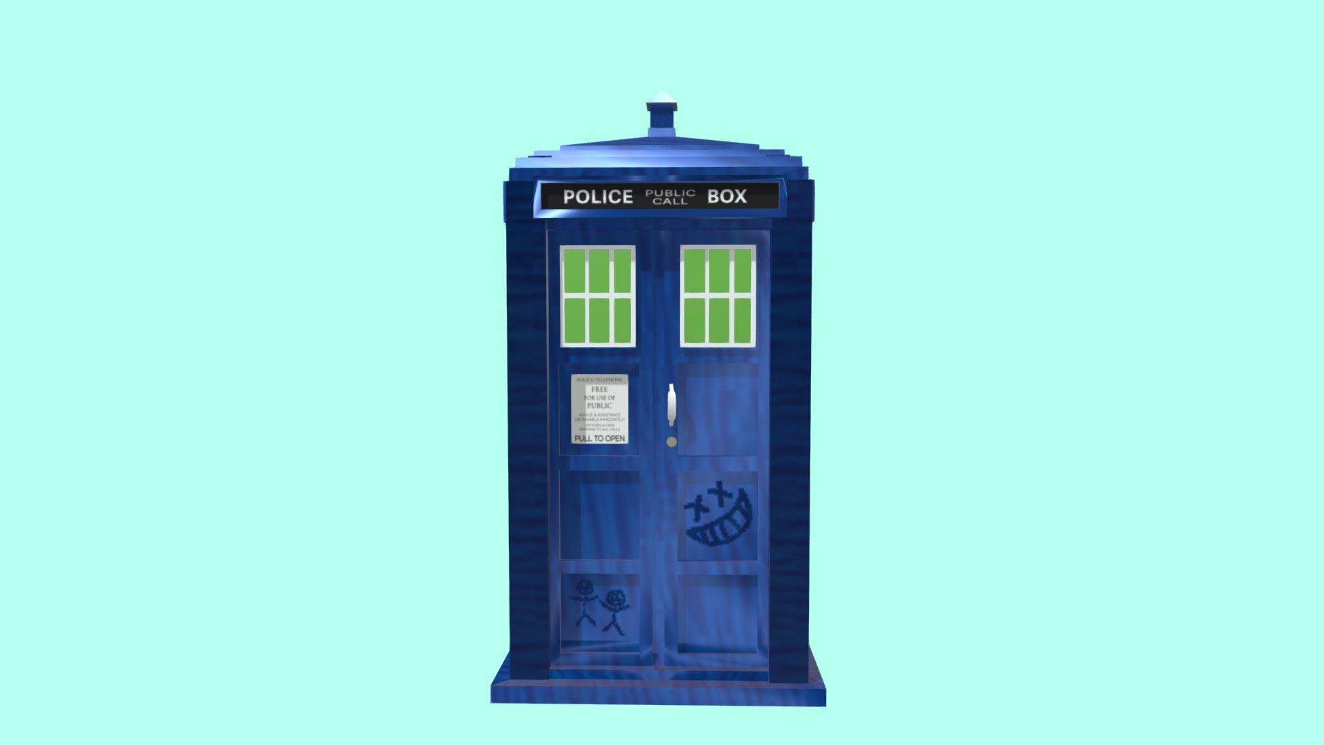 Tardis - 3D model by hyeli [7d622c2] - Sketchfab