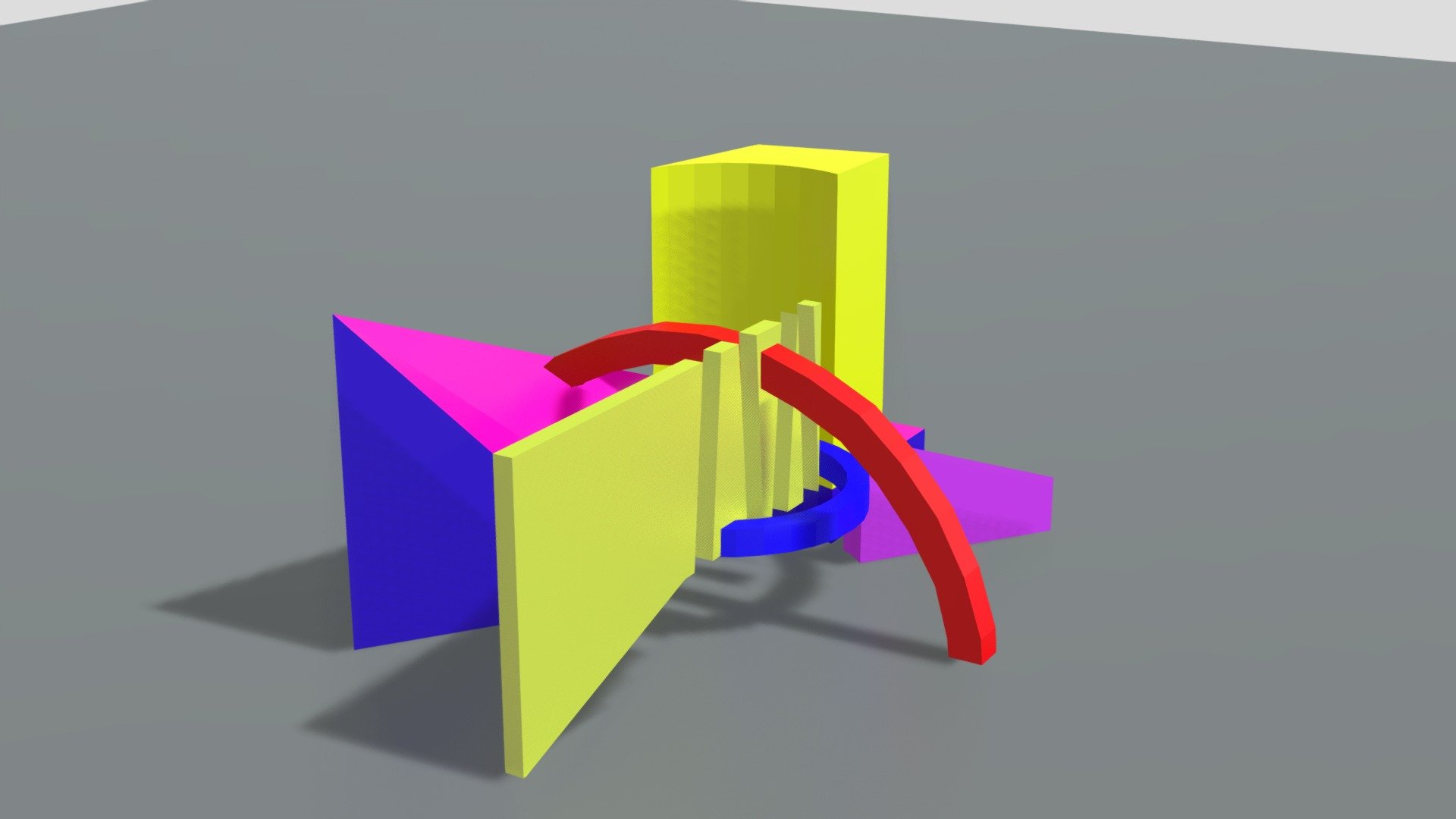 3d composition - 3D model by yeosage [7d622d5] - Sketchfab