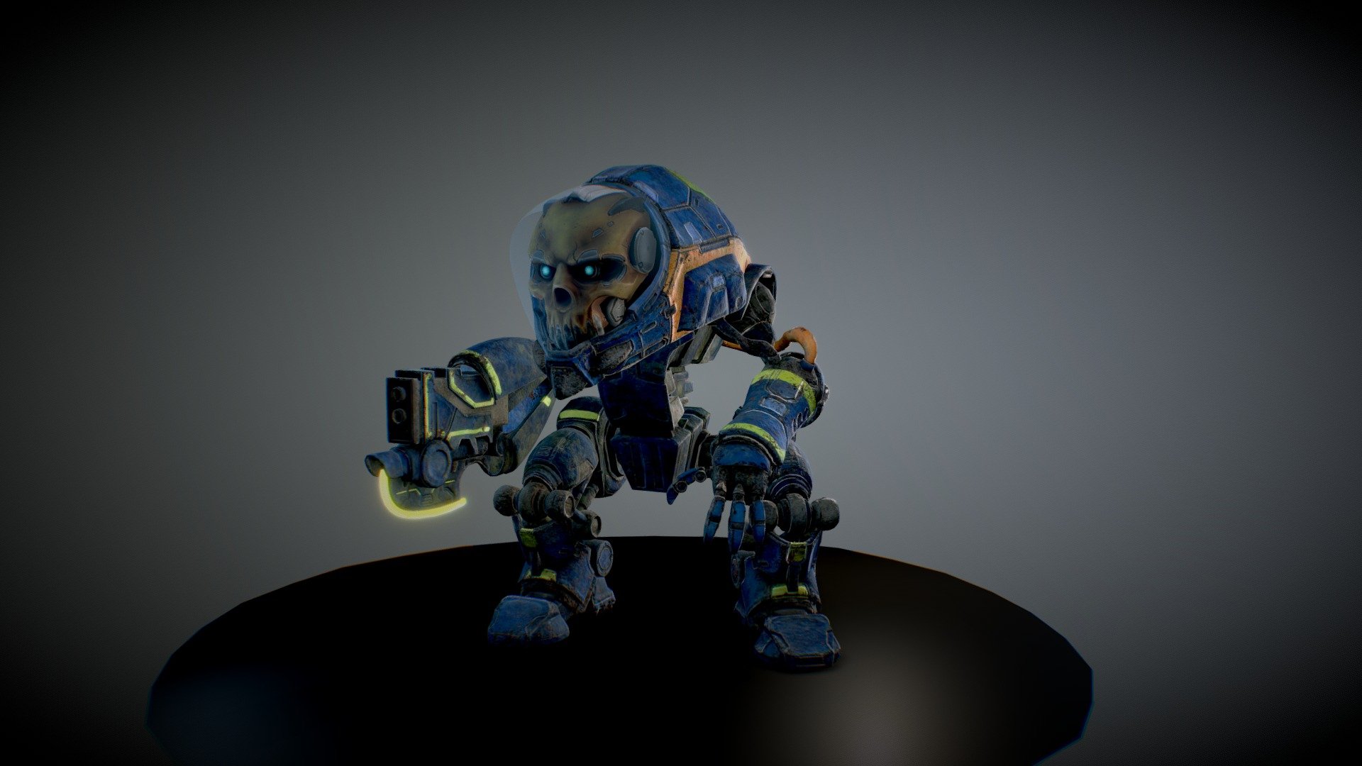 Biomech - 3D model by burnaboy [7d628ff] - Sketchfab