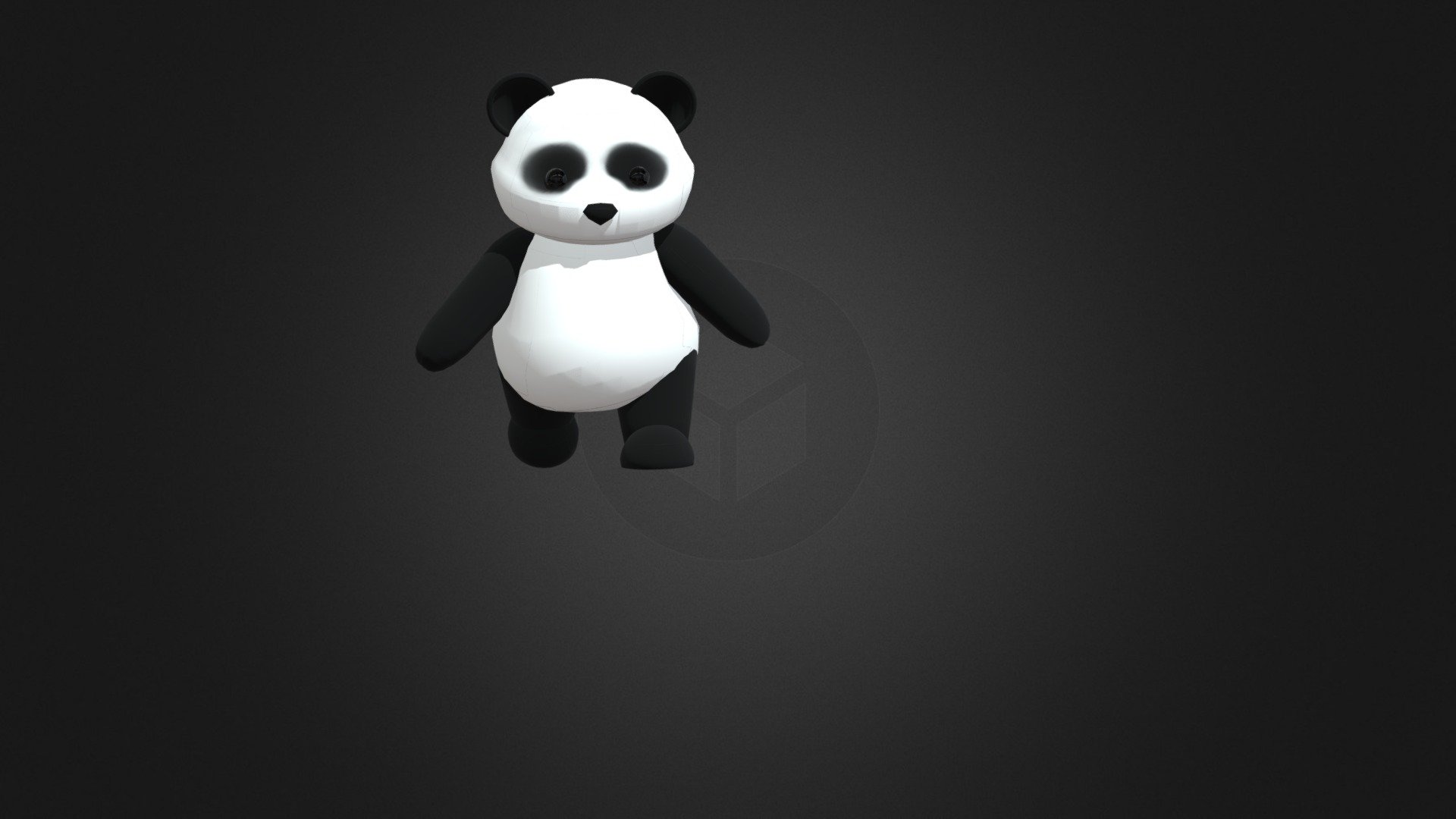 Low Poly Panda Animation - 3D model by cvtmuster [7d629c2] - Sketchfab