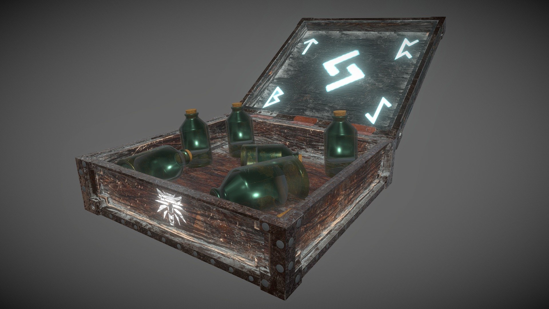 Wolf_Chest - Download Free 3D model by Hockend [7d62c8f] - Sketchfab