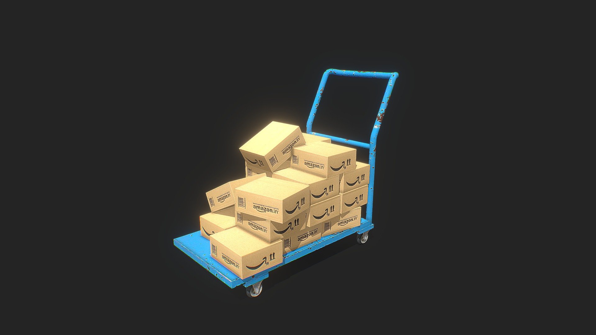 Platform Trolley - 3D model by Rodrigo Graphic Design (@rodrigofarias ...