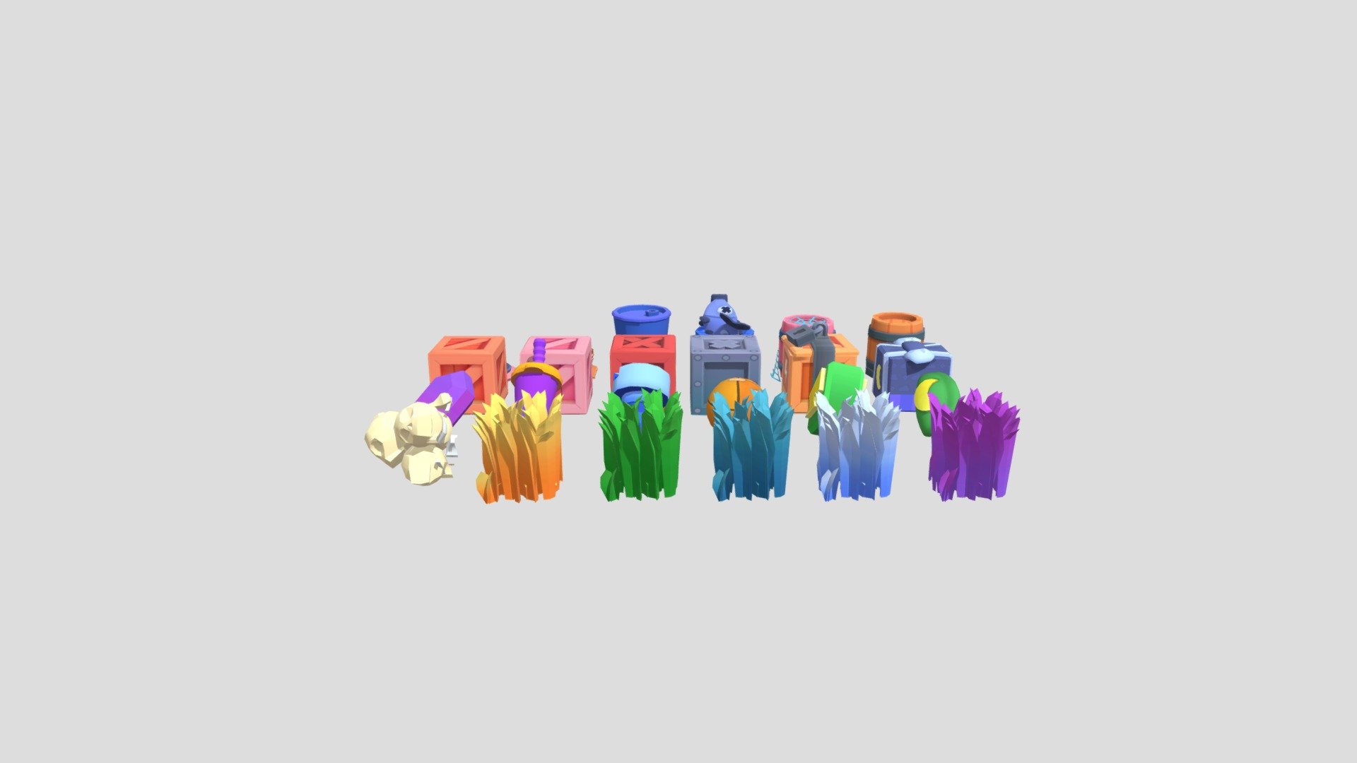 Brawl Stars Assets - Download Free 3D model by Nomnivore [7d63ea2 ...