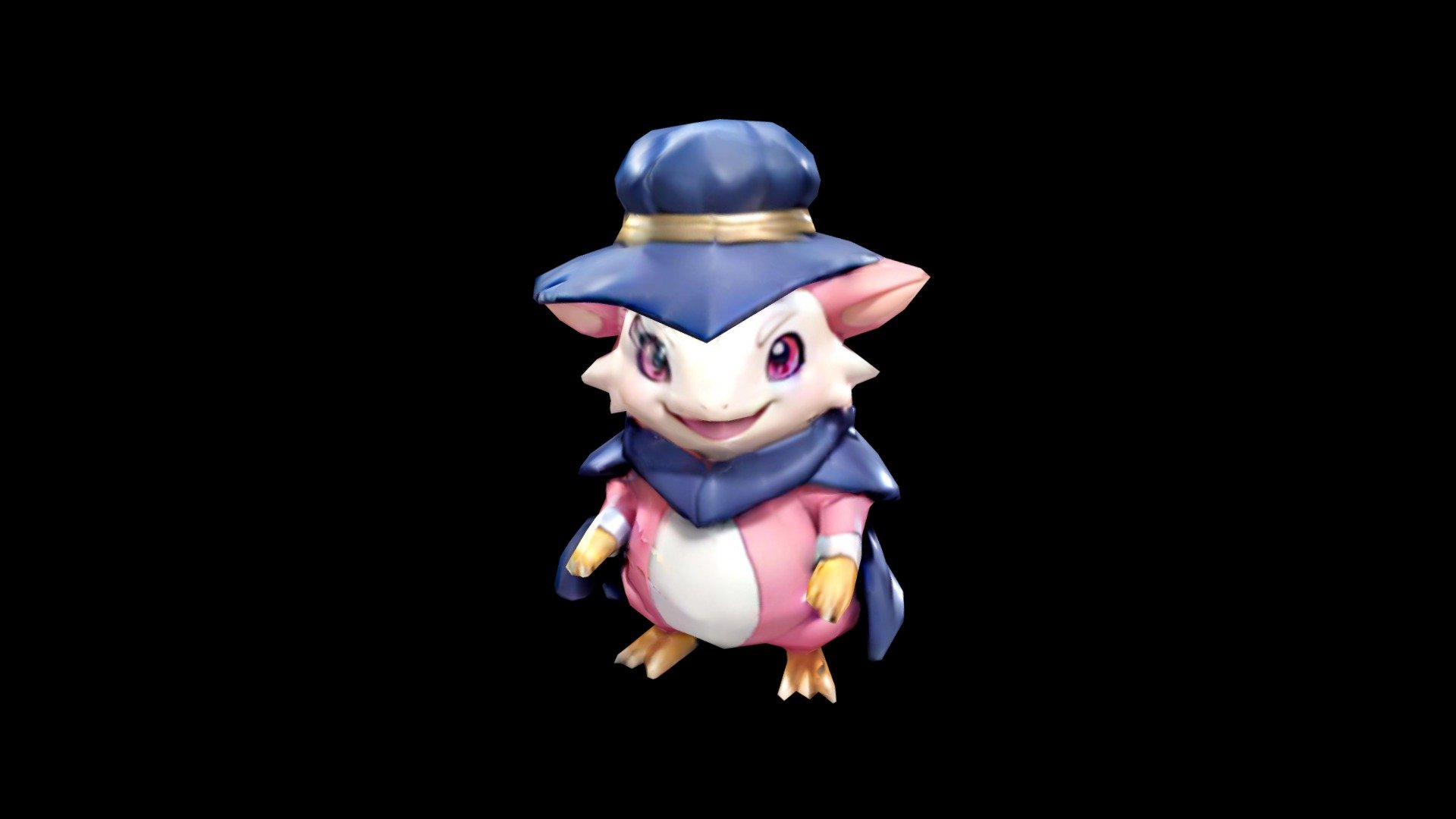 A cunning and jovial Pokémon, the Espeon with bl - Download Free 3D ...