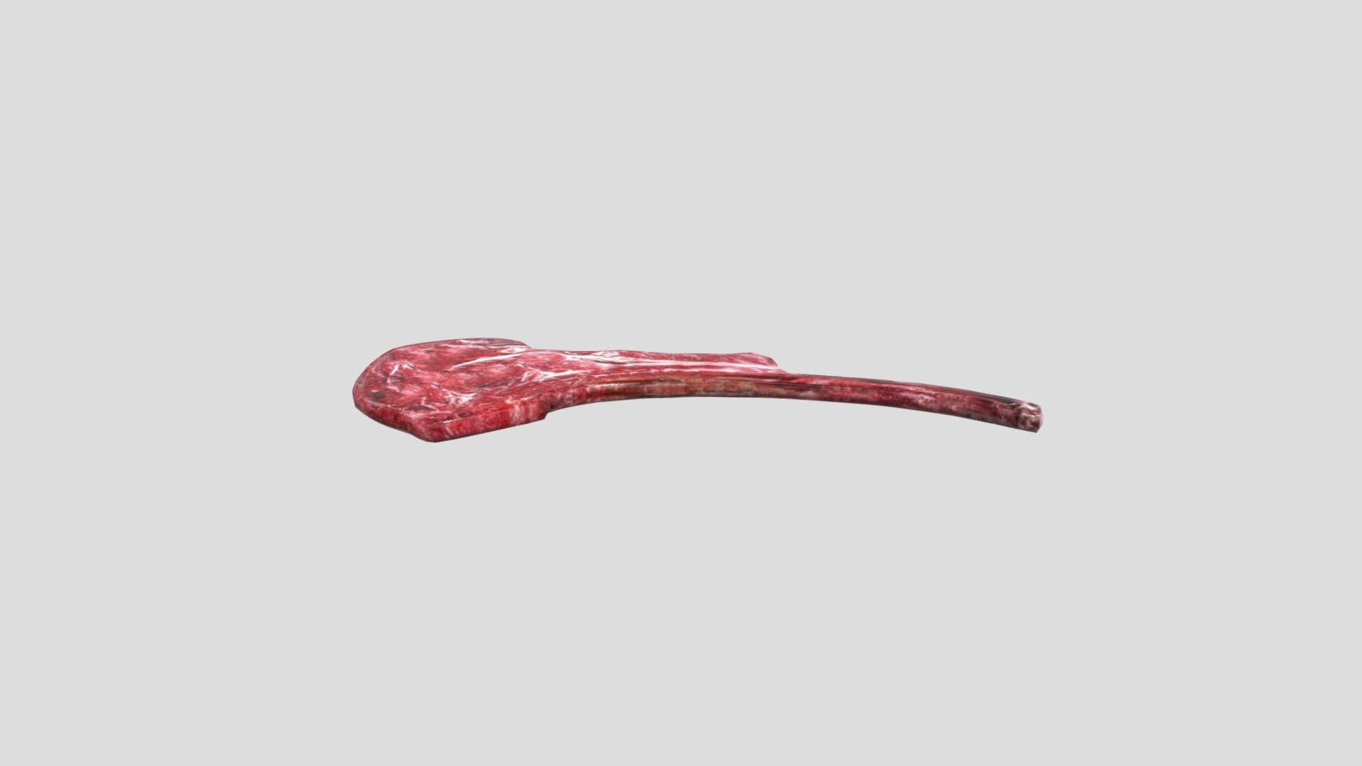 Tomahawk Beef Cut - Buy Royalty Free 3D model by 3dlowpoly [7d642fa ...