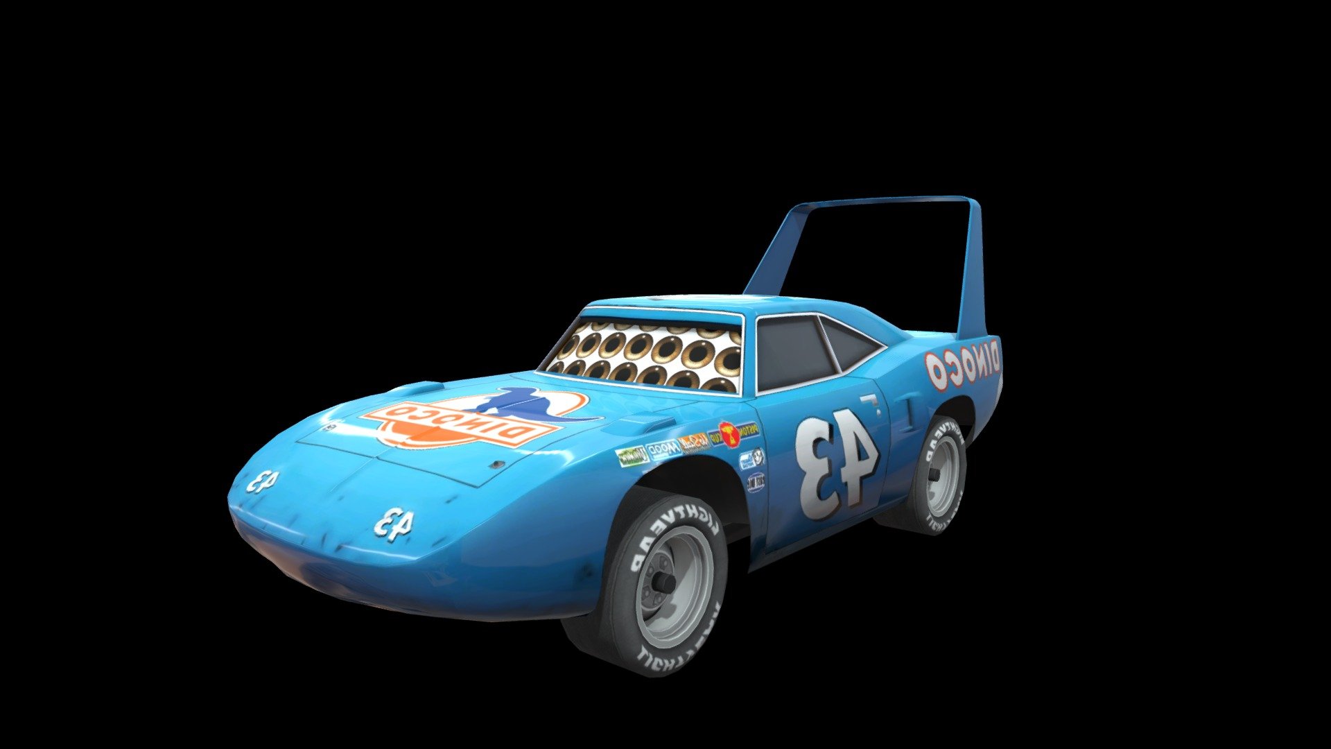 1969 The King/Strip Weathers - Download Free 3D model by DisneyCars ...