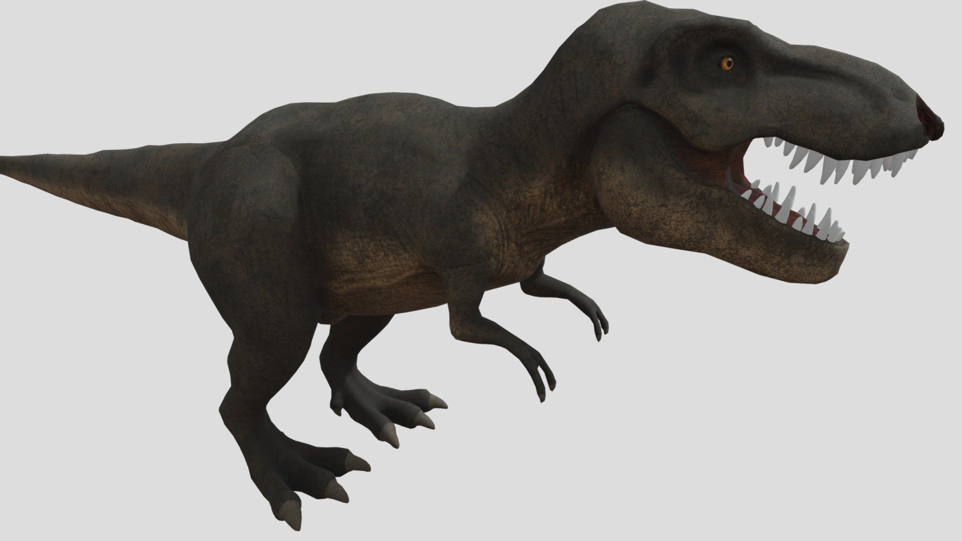 Nintendo Switch - Super Mario Odyssey - T-Rex - Download Free 3D model ...