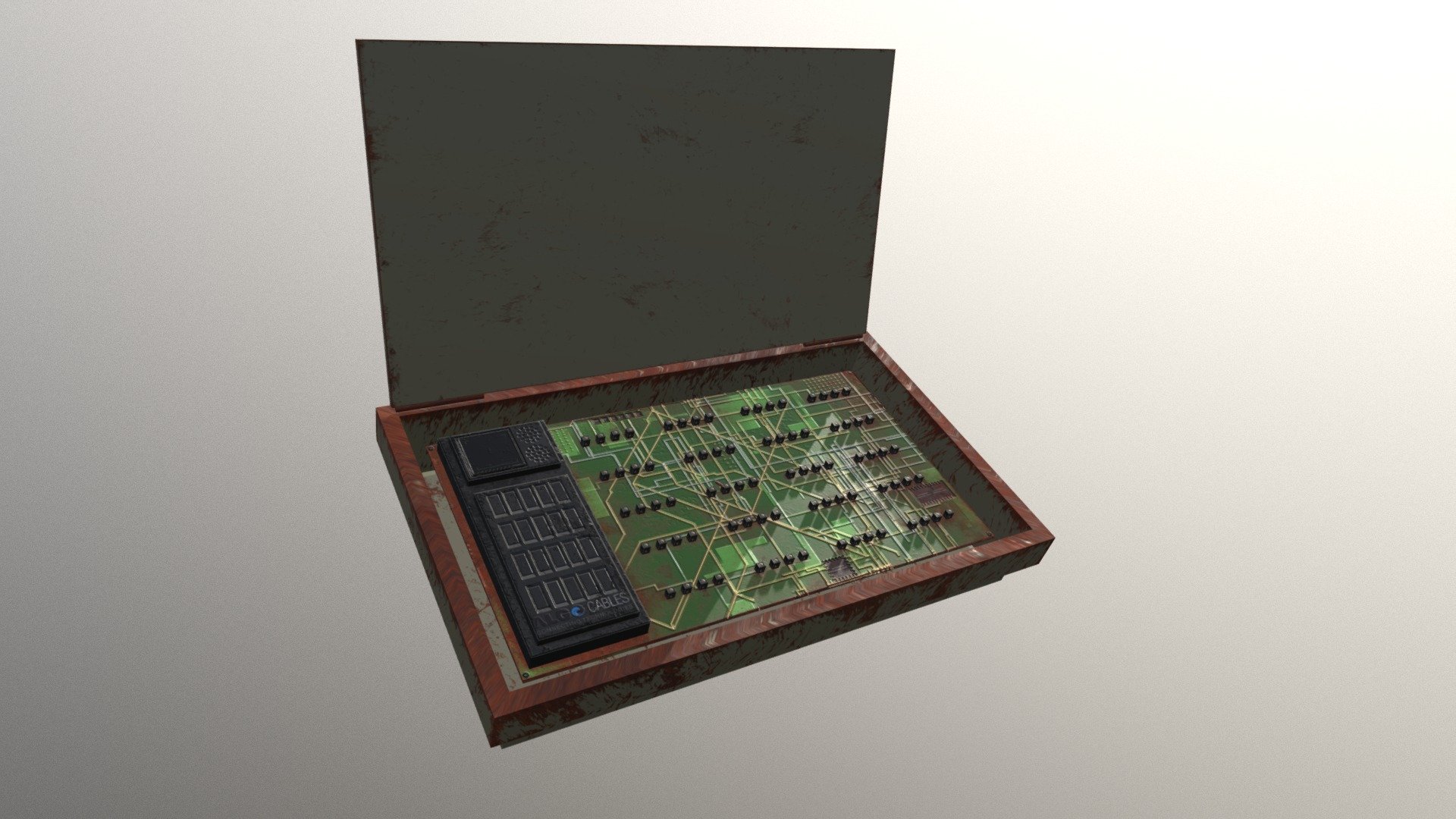Circuit Board - Download Free 3D model by Philip Osborne (@Daedron ...