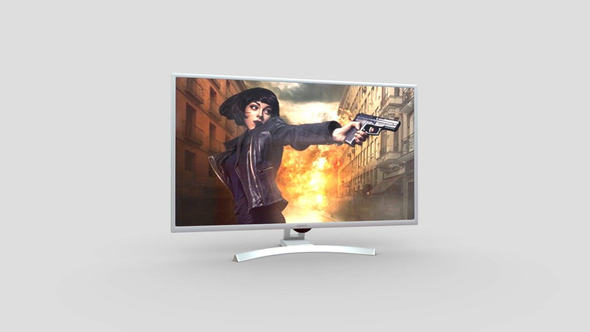 flawless gaming monitor - Buy Royalty Free 3D model by interior model ...