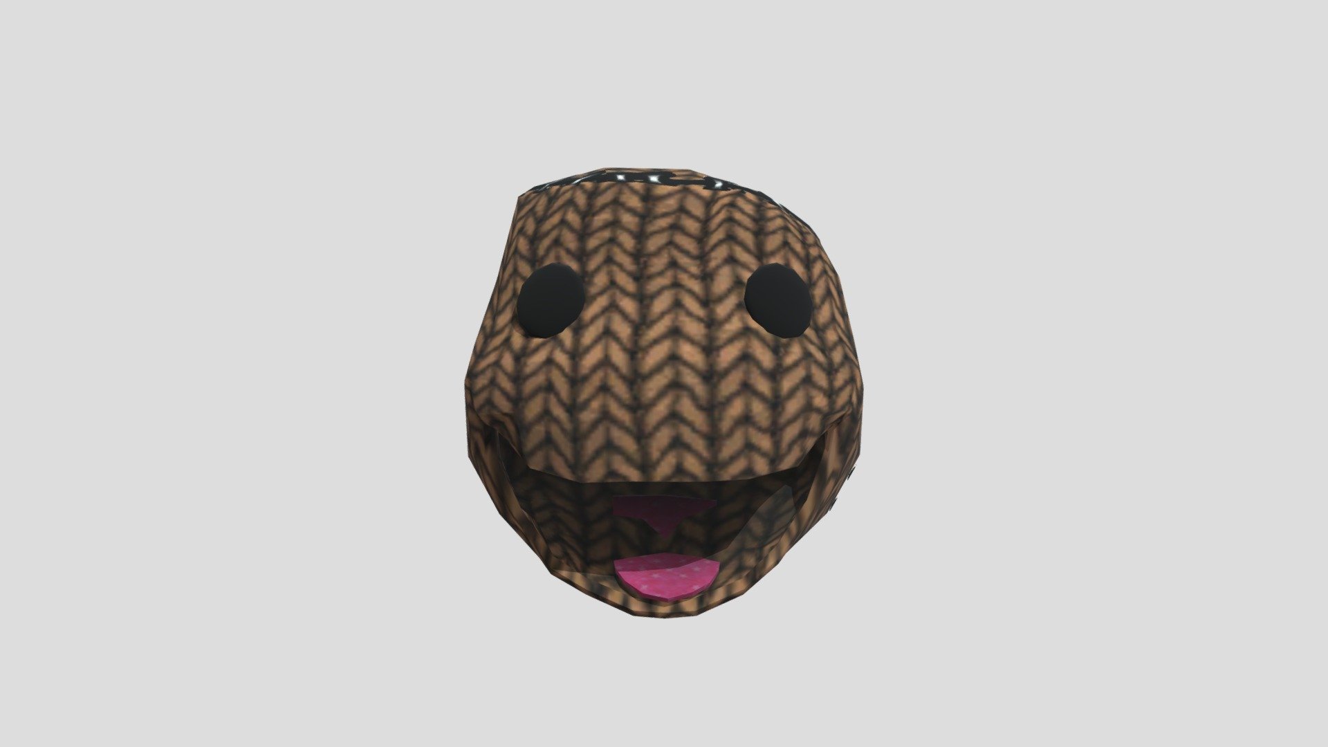 PlayStation 3 - PlayStation Home - Sackboy Mask - Download Free 3D ...