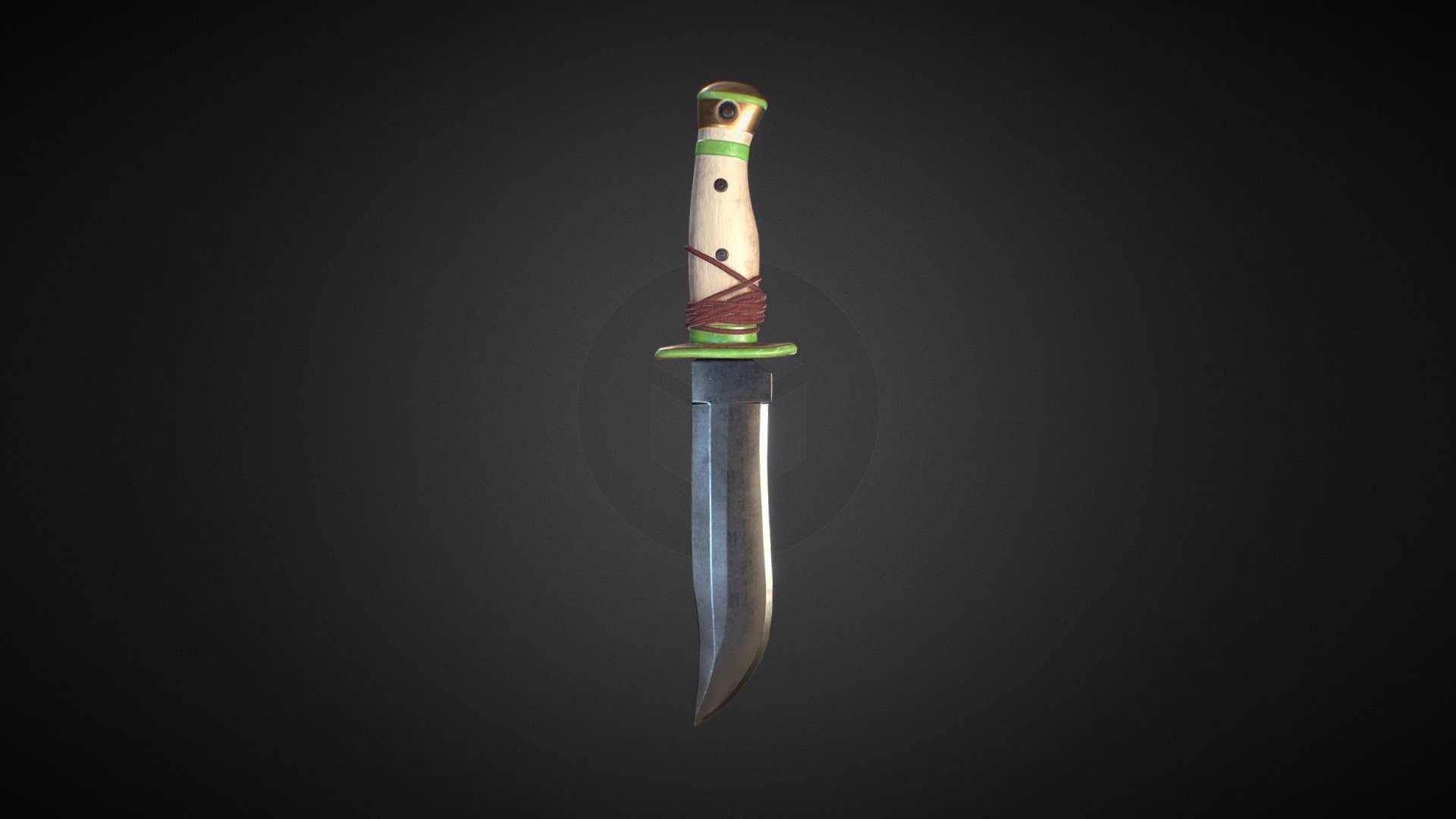 bone knife - 3D model by k-s-c-h-o [7d6a9bf] - Sketchfab