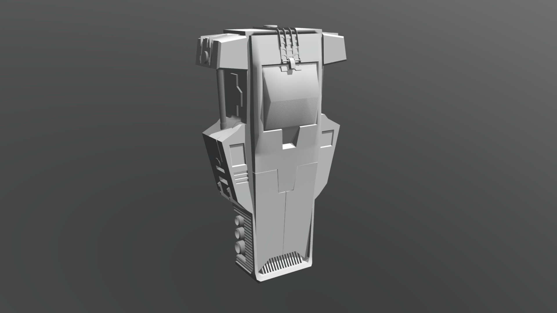 Stasis Chamber (closed) - 3D model by UnfoldedDeep [7d6c337] - Sketchfab