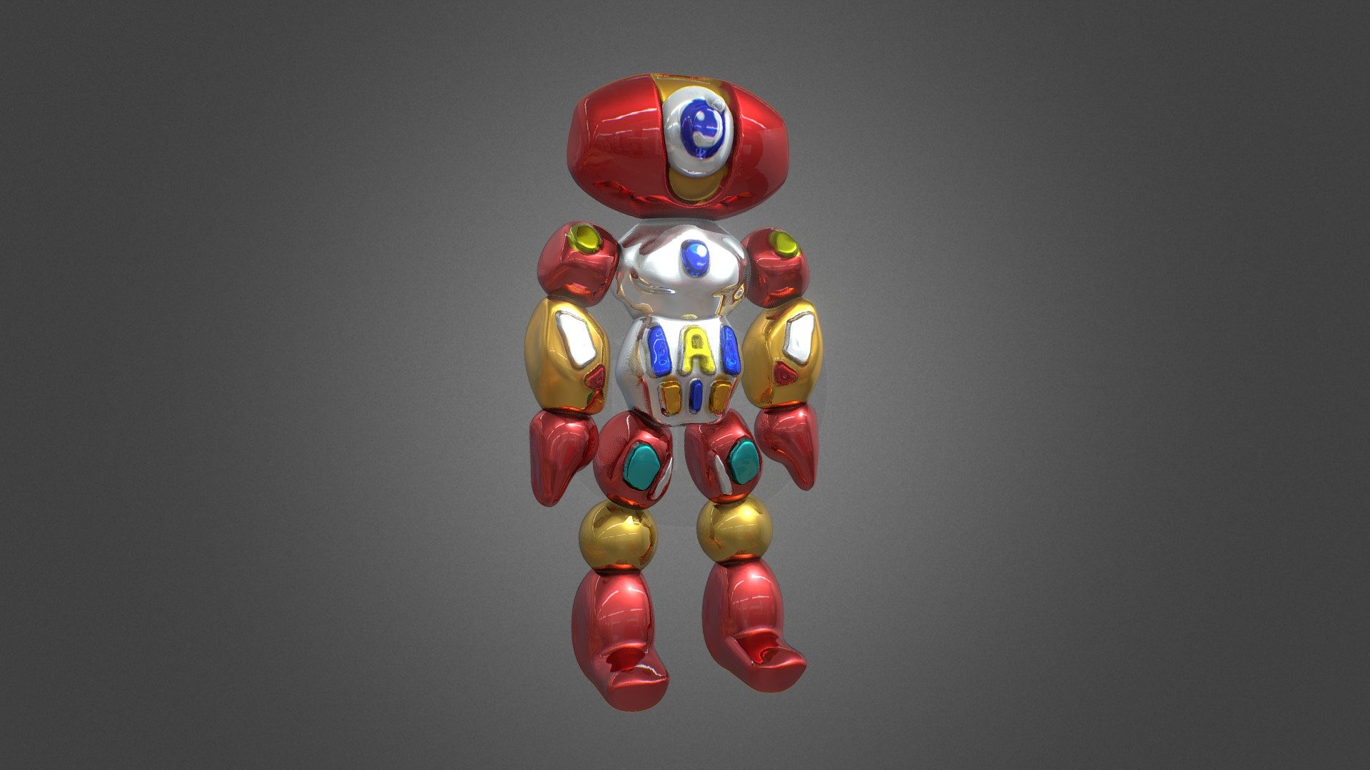 My Robot - Download Free 3D model by Billy Degas Lo (@billylo) [7d6d5cc ...