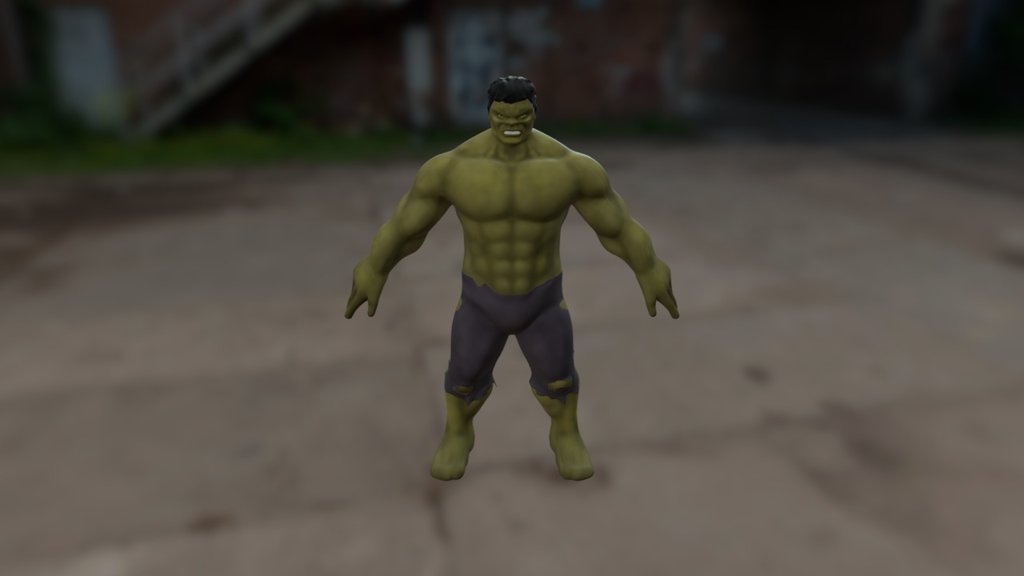 Hulk - 3D model by erik.carlos [7d6de72] - Sketchfab