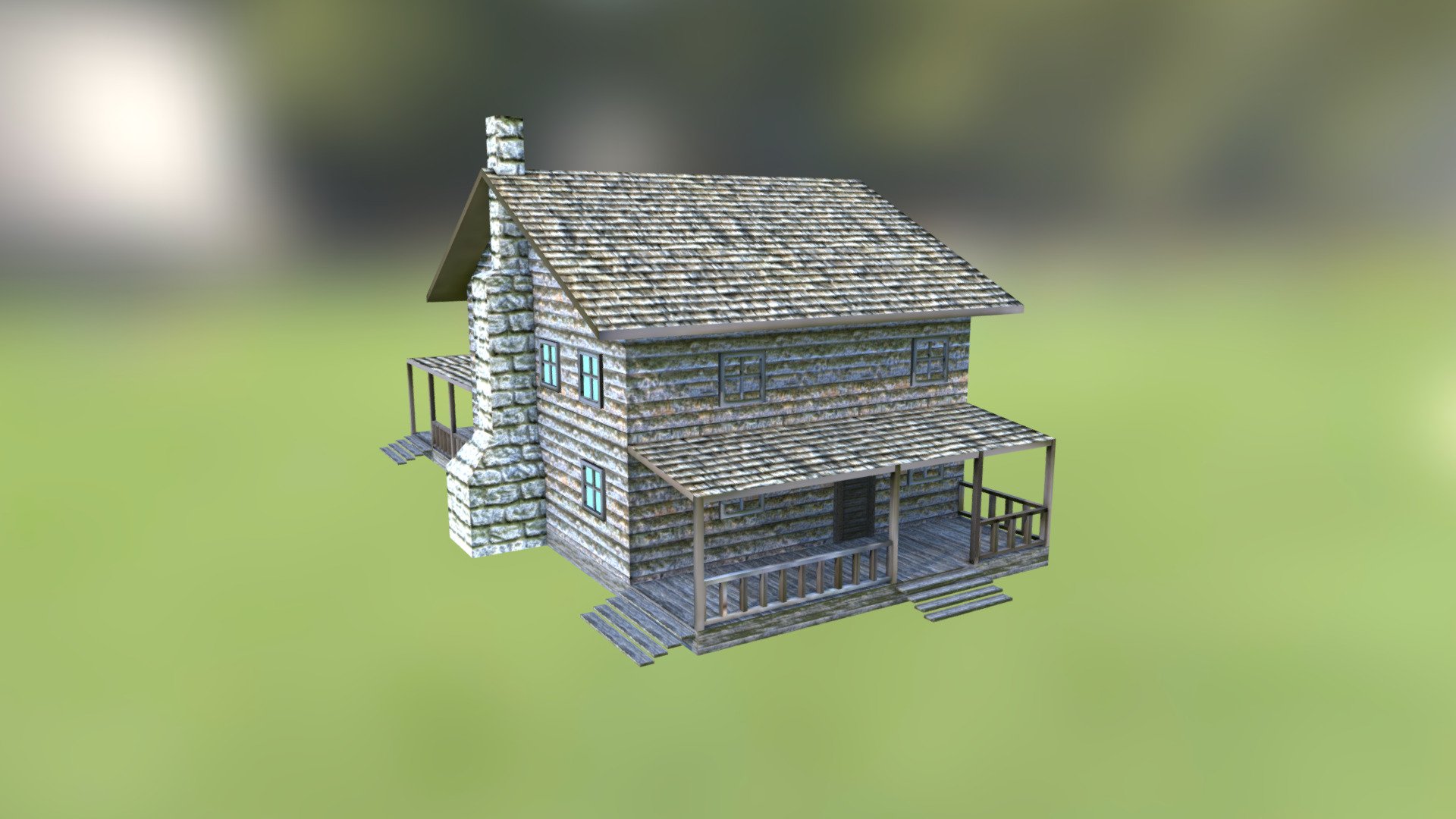 Farm House - 3D model by Omar Ibrahim (@omaribrahim) [7d6de8d] - Sketchfab