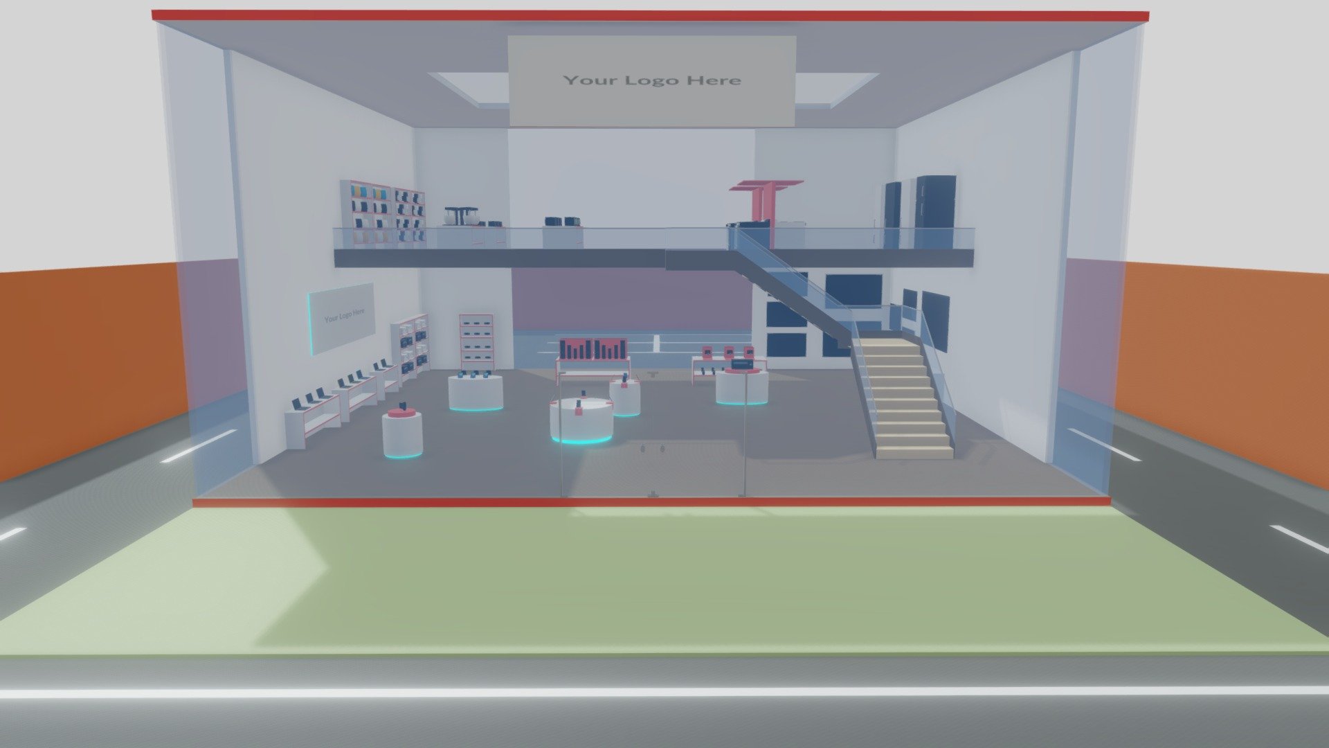 Electronics Store REDY - 3D model by Conferience LTD (@conferience ...