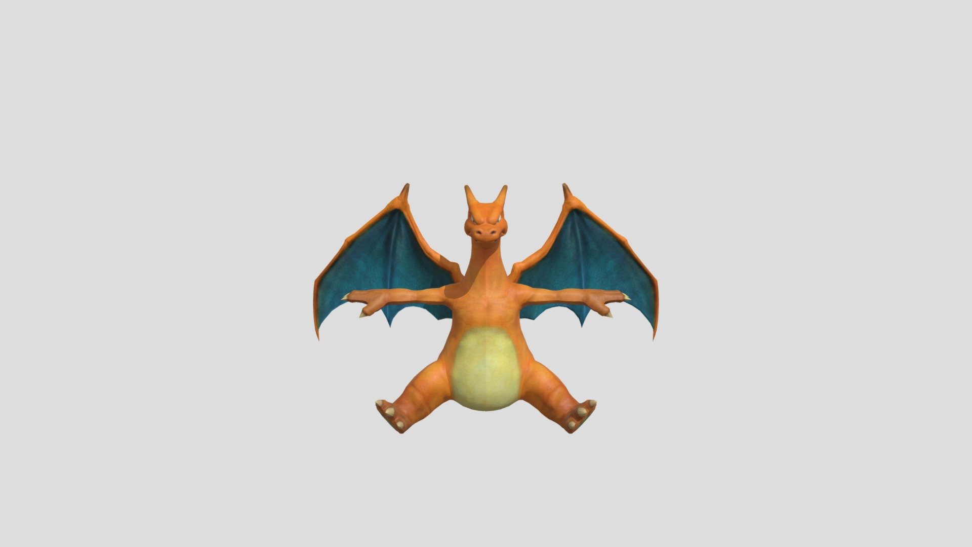 Charizard - pokken - 3D model by rogeriofsalves1 [7d6ef3b] - Sketchfab