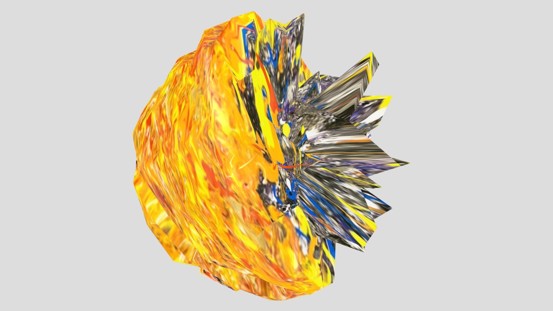 WARPED SPHERE 1 - copy 1 - Download Free 3D model by WalkerTradesNFT ...