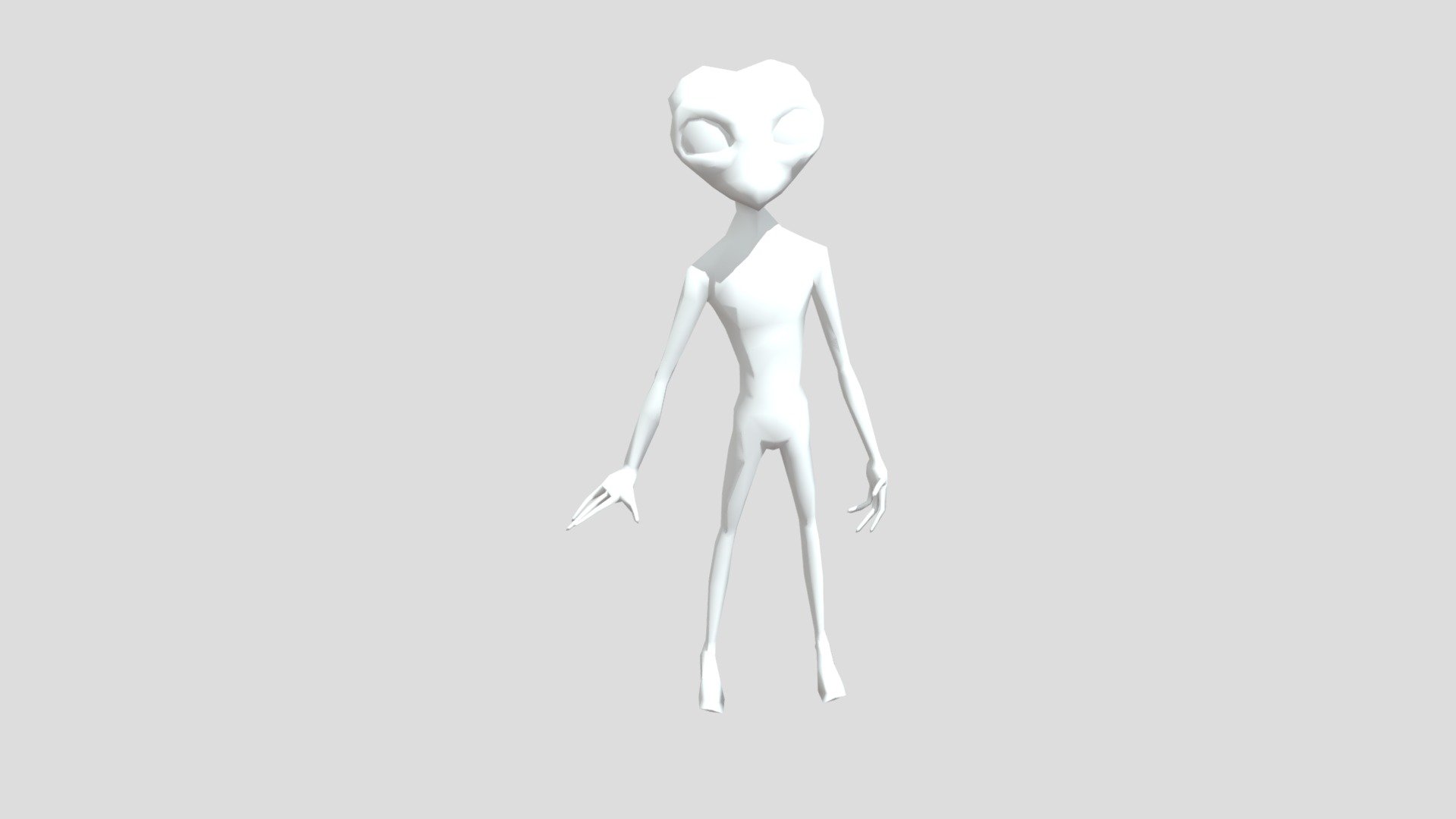 Alien low poly - Download Free 3D model by Noisy Designs (@NoisyDesigns ...