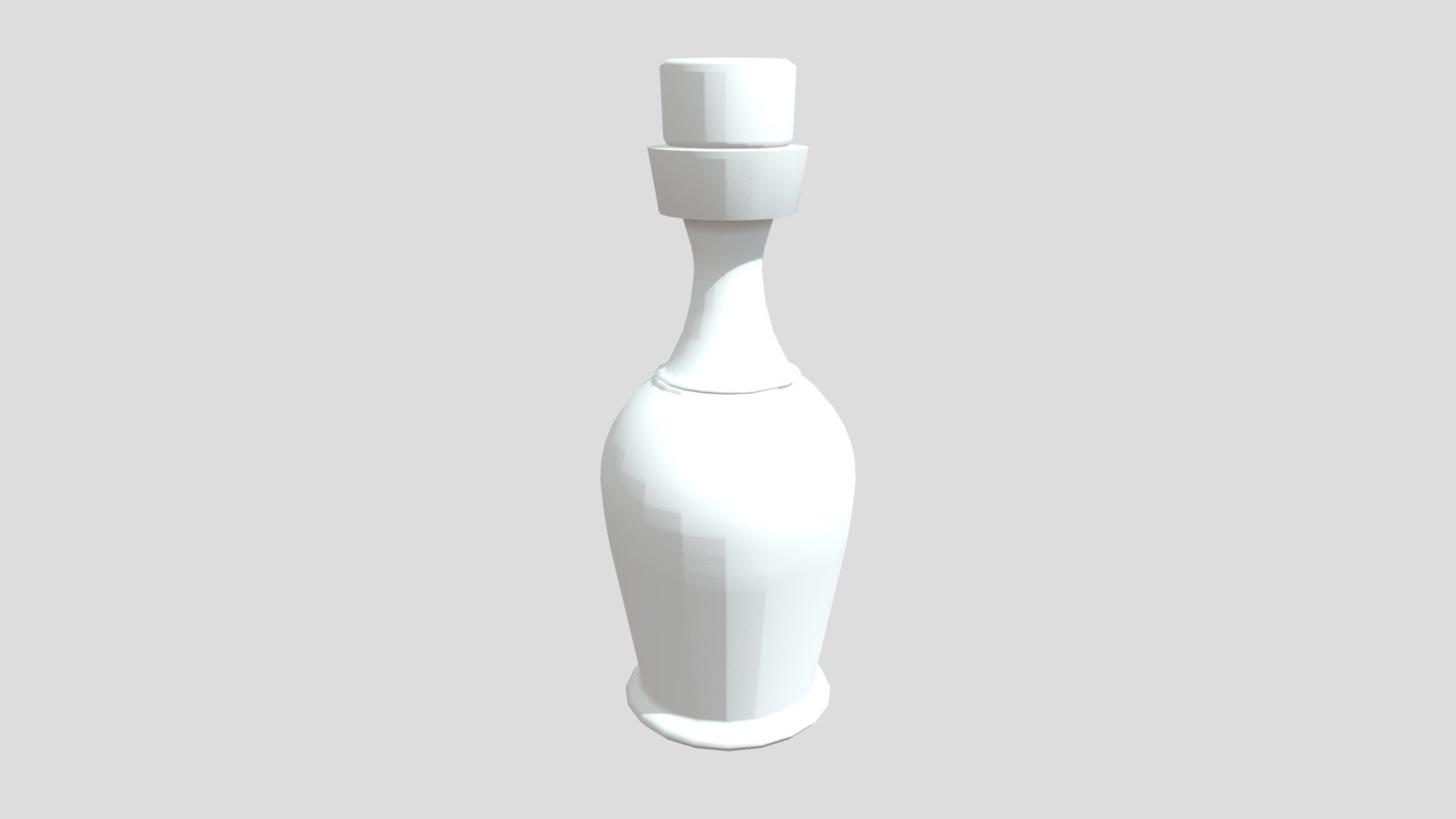 Davis_Daisha_Bottle_1_3 - 3D model by GiantPeachEL [7d73401] - Sketchfab