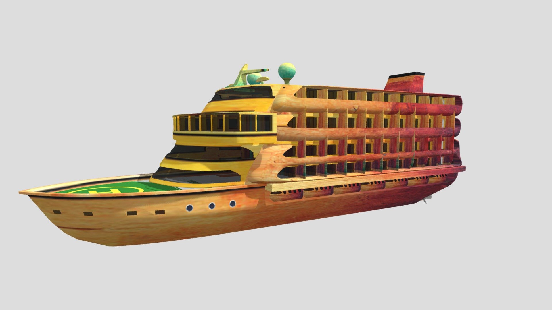 Cruise Ship 09 - Download Free 3D model by gogiart (@agt14032013 ...