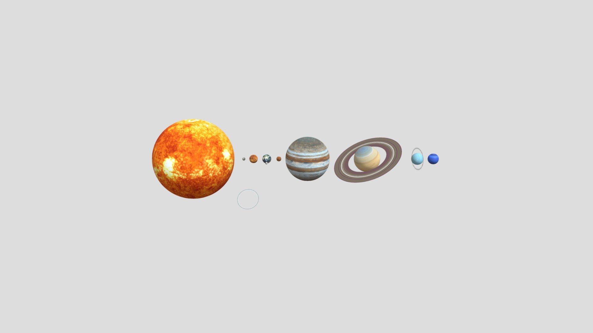 Tata Surya - 3D model by ranishofia18 [7d74d09] - Sketchfab