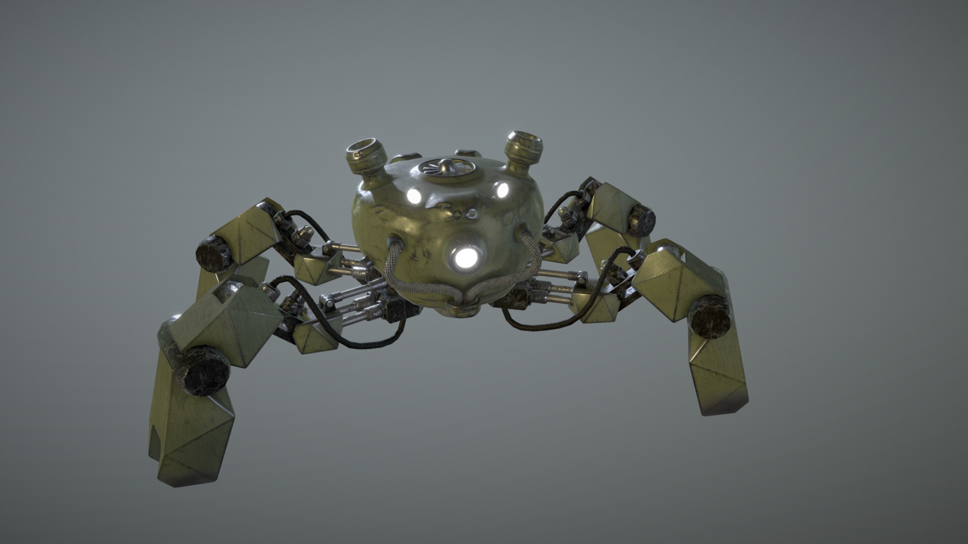 Robo-crab - Download Free 3D model by Tim-in [7d78b66] - Sketchfab
