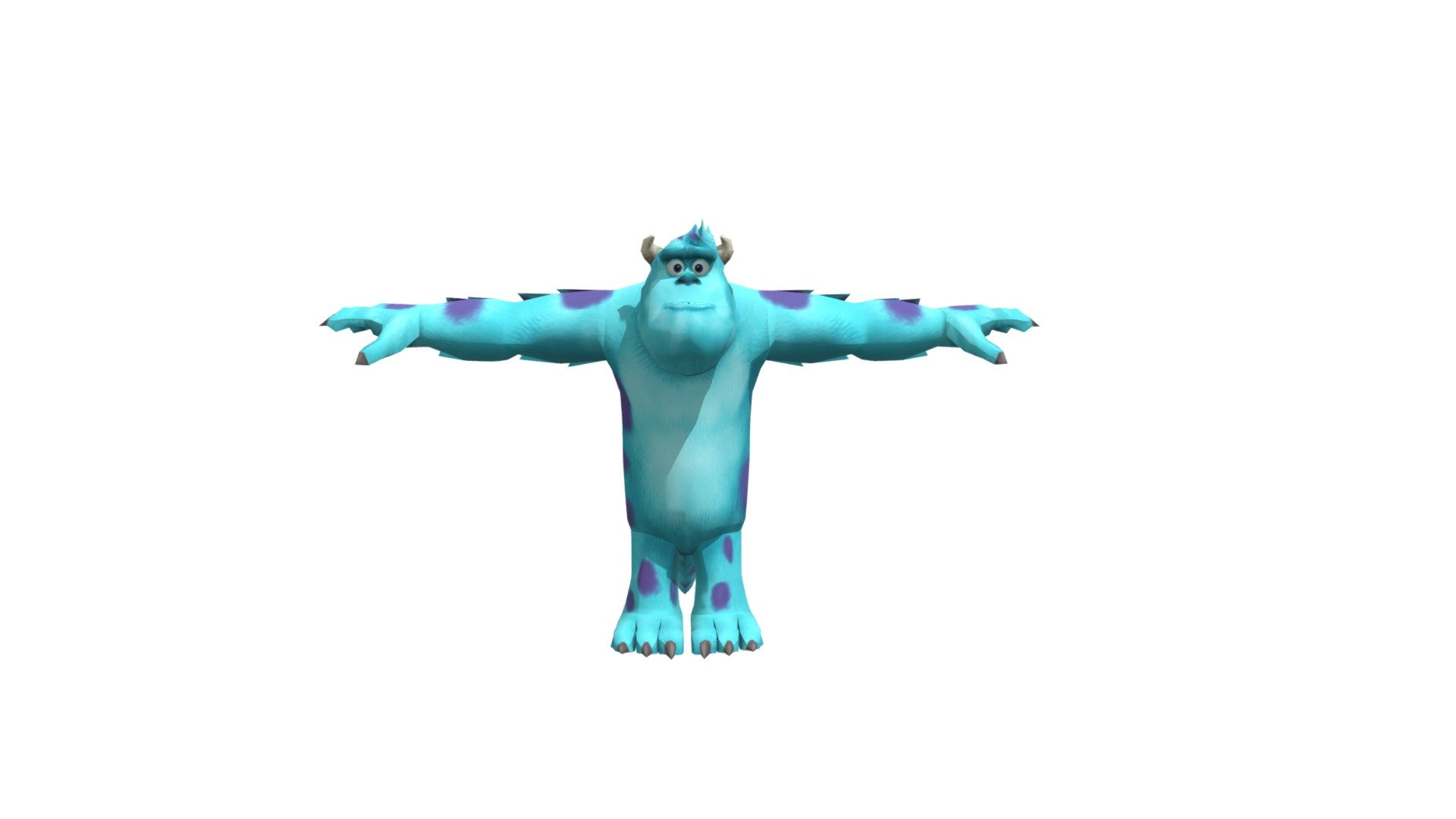 Sulley - Download Free 3D model by gaddiellartey2010 [7d78b91] - Sketchfab