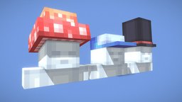 Minwi - Minecraft Wiki mascot - 3D model by 「.phoenix_」 (@.phoenix ...