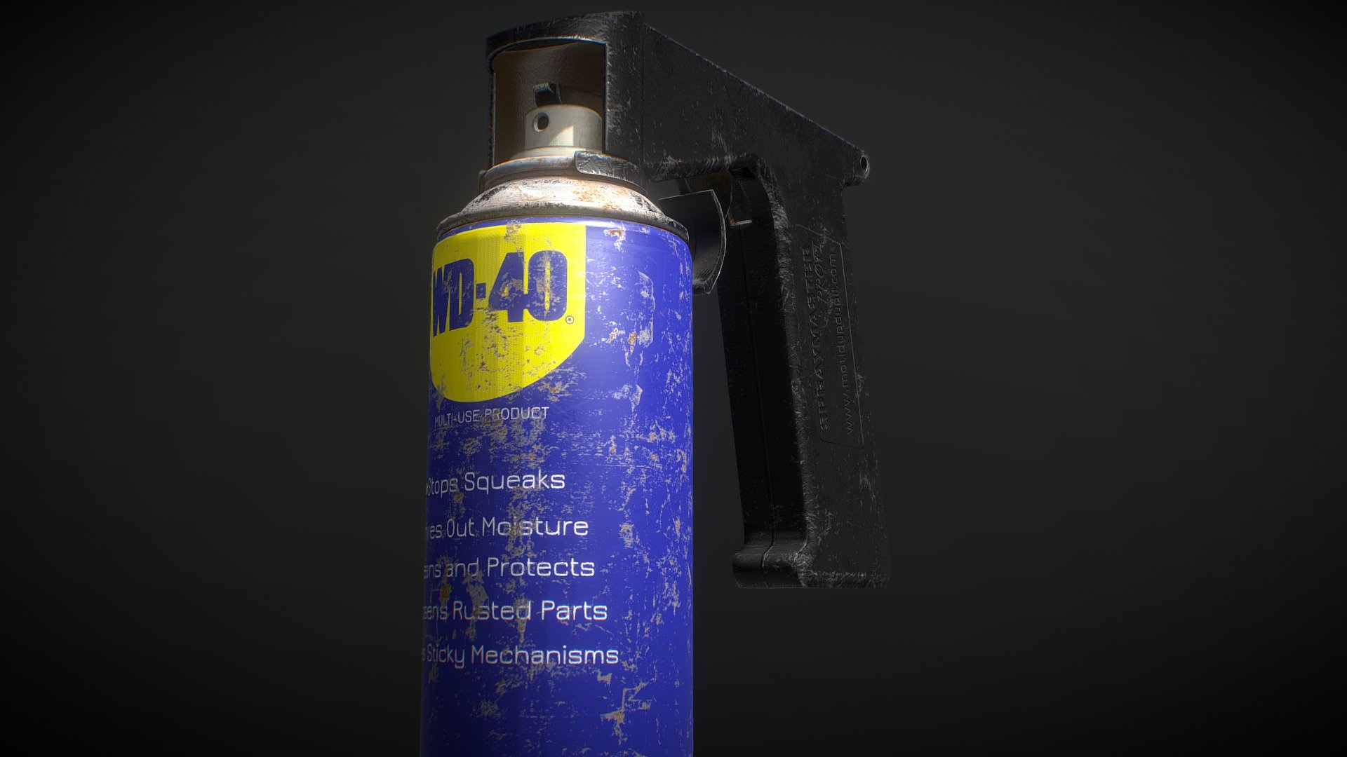 Tool Assignment: WD-40 Can + Handle - 3D model by Rob.Caenen [7d79f1d ...