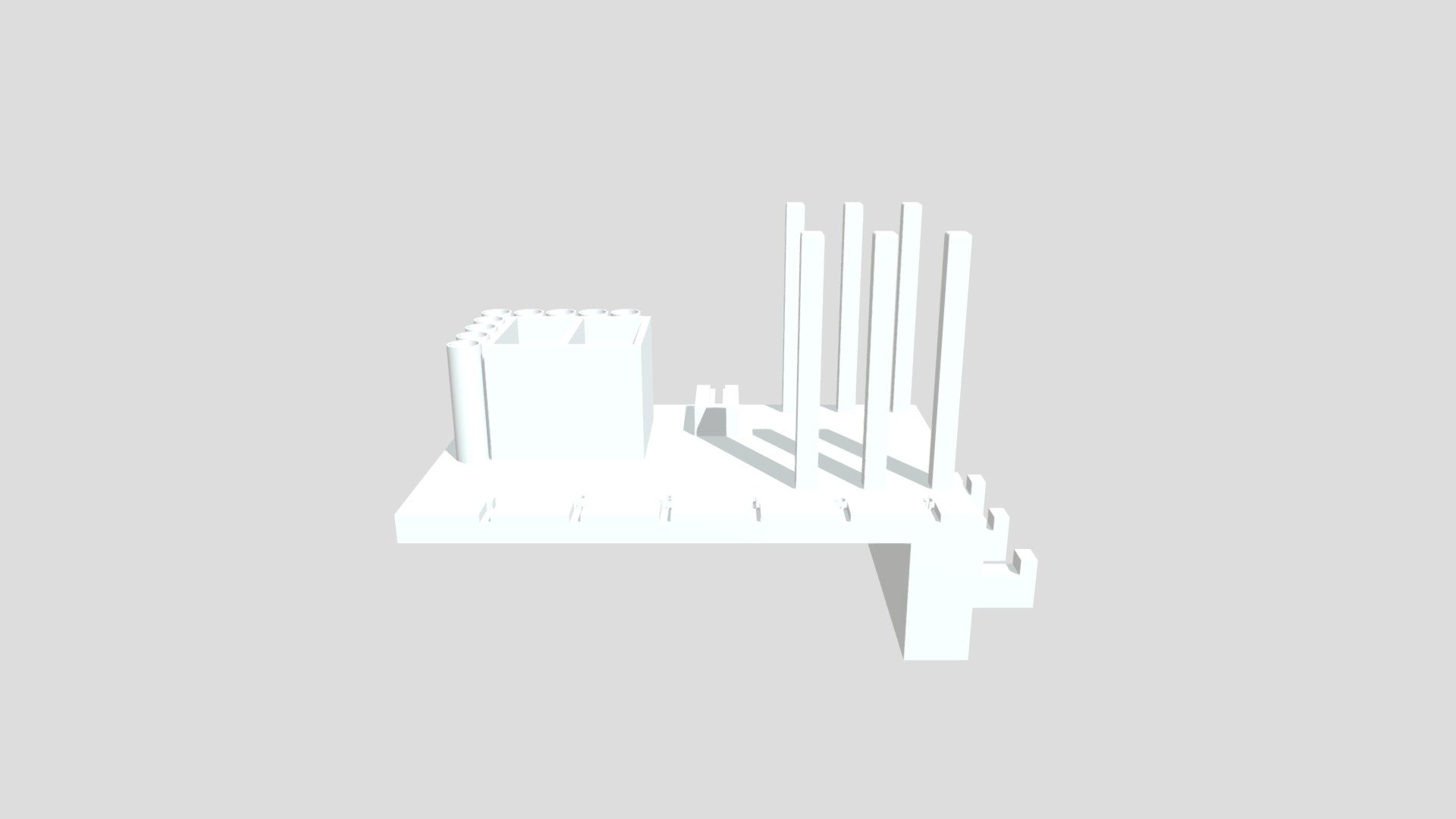 Big hook platform - Download Free 3D model by 246371 [7d7bf63] - Sketchfab