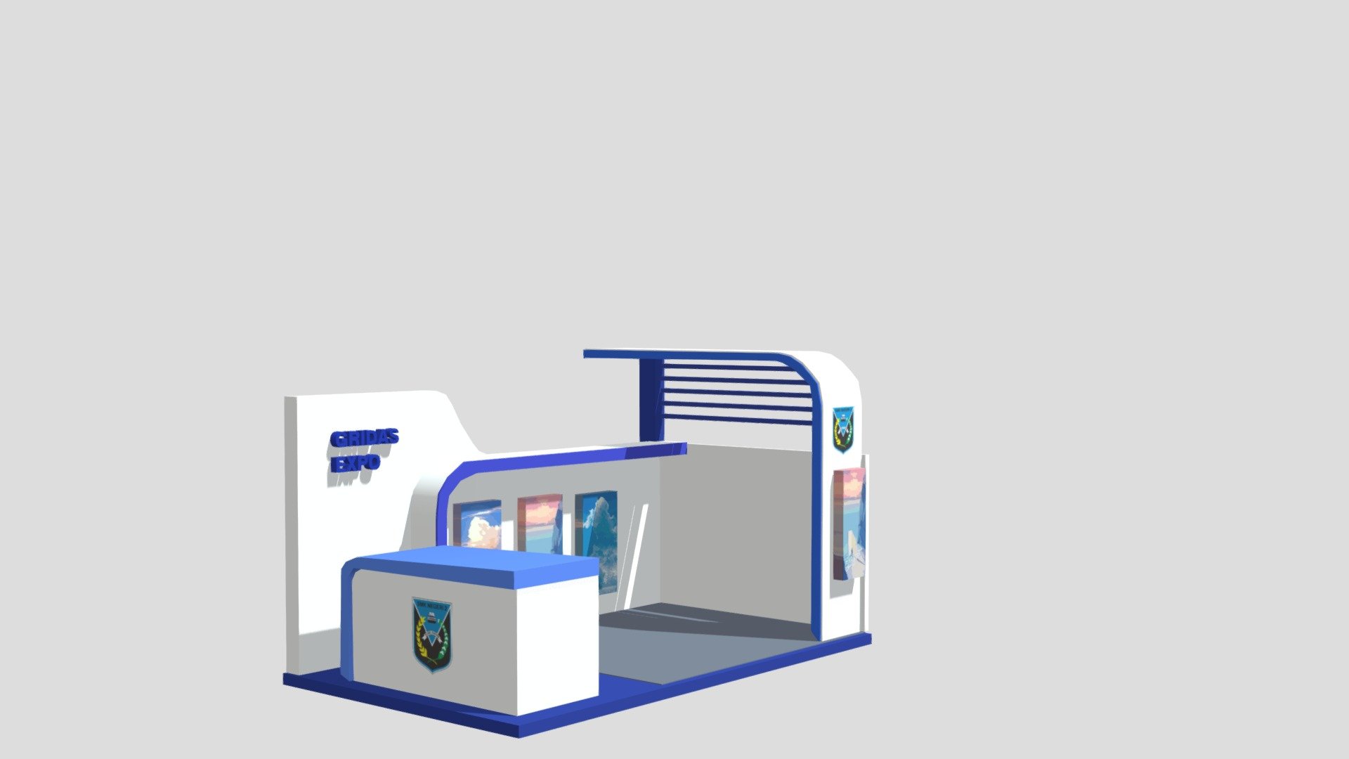 Gridas Booth - DAF - Download Free 3D model by dwiarin [7d7e317 ...