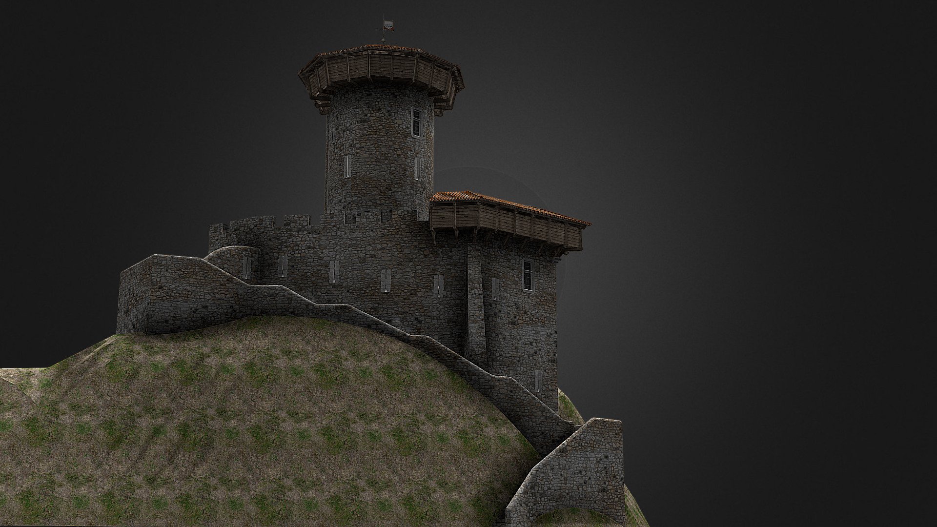 TOUR REGINE - 3D model by joebar42 [7d7e8c3] - Sketchfab