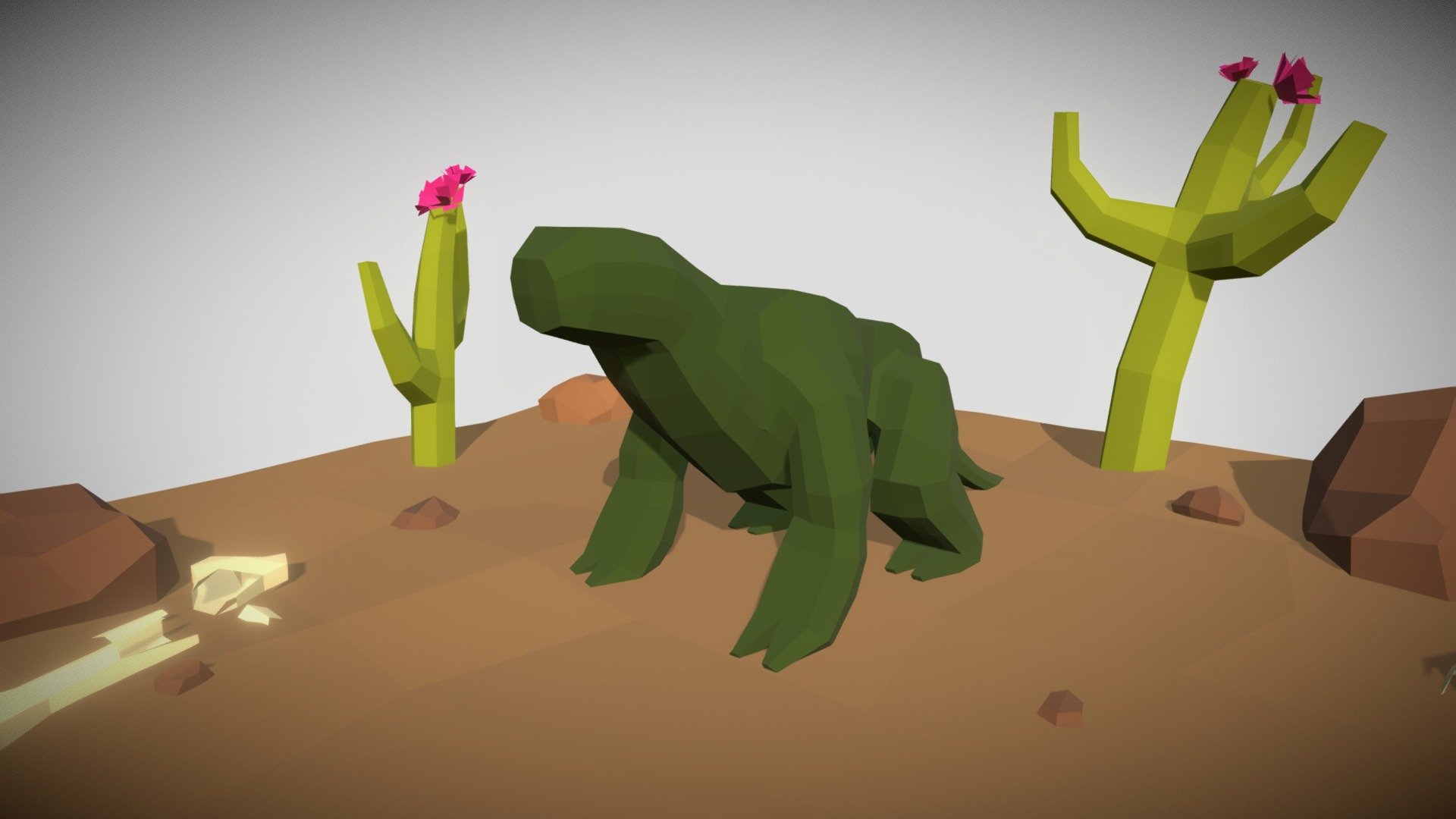 Waran - 3D model by andreyzhrv [7d7e9fc] - Sketchfab
