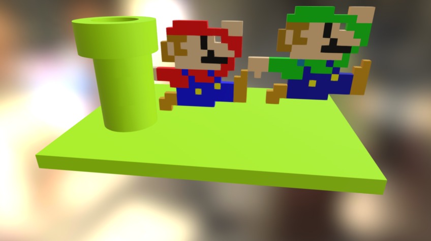 Mario 2 - 3D model by Dr. Eddie's Class (@gonzalezedito) [7d7f13f ...