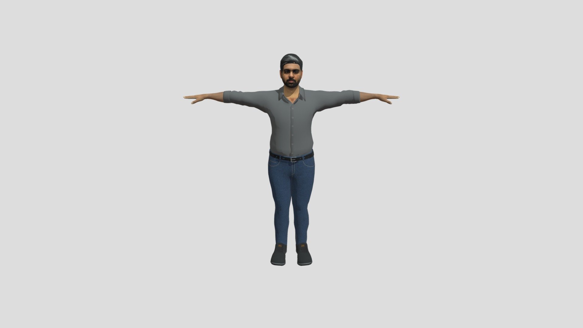 Indian Human Avatar - Download Free 3D model by dharamji [7d7f616 ...