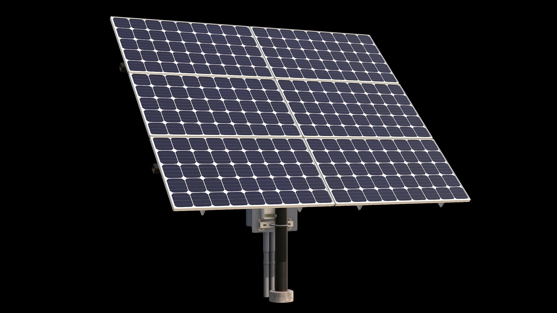 Solar Panel - 3D model by shrednector [7d81ec4] - Sketchfab