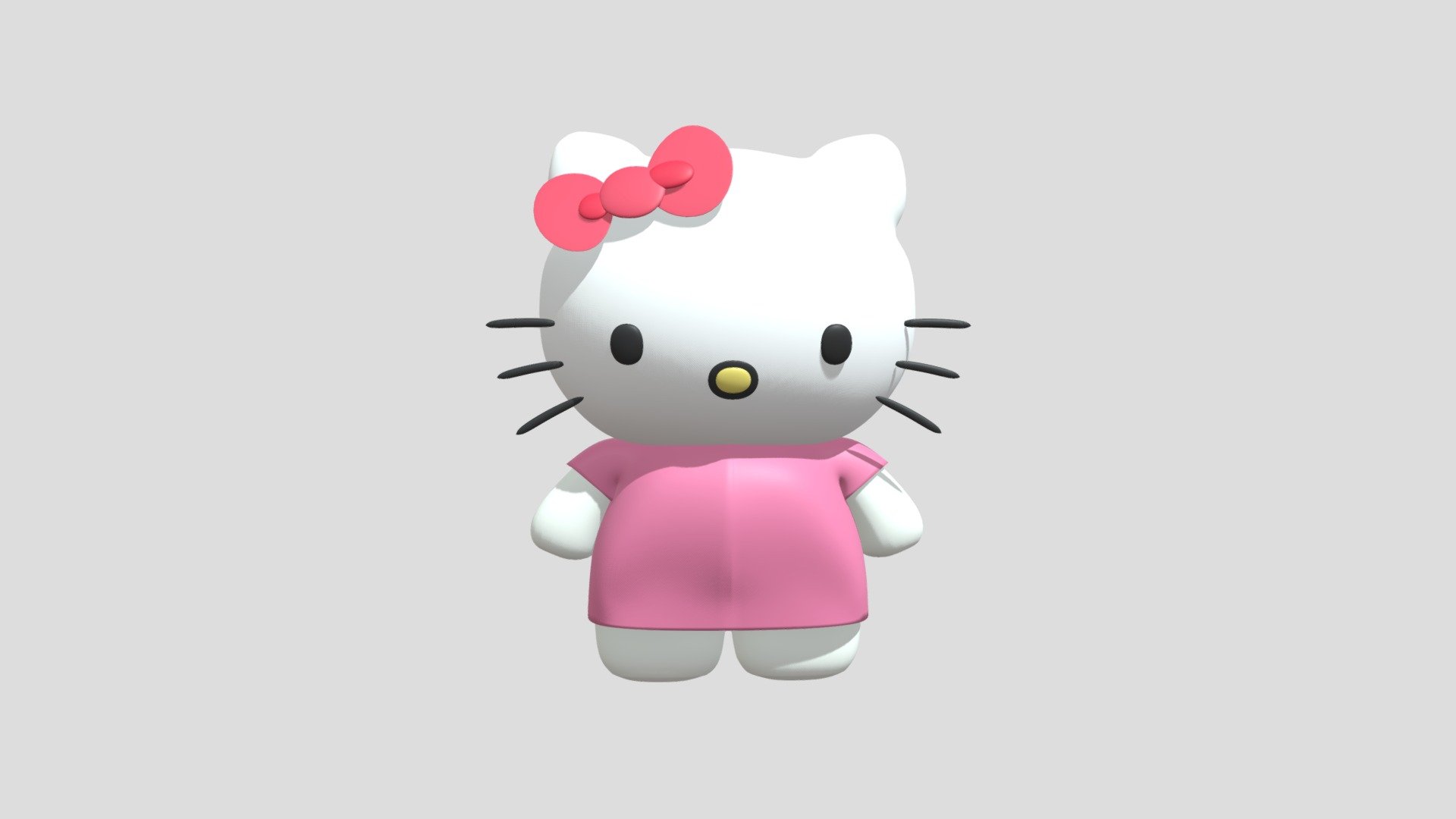 Hello Kitty - Download Free 3D model by selmoon (@selmoon3) [7d8550a ...
