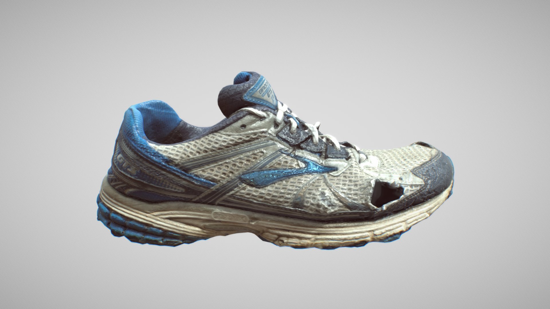 old running shoe - 3D model by griStoff [7d8574a] - Sketchfab